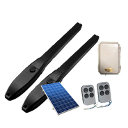 GateHouse Heavy Duty Double Solar Swing Gate Kit Australian Designed